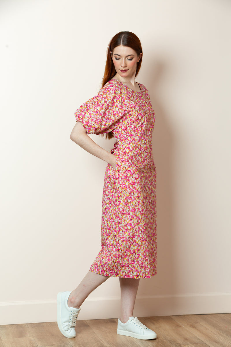 Ellie Pink Floral Kimono by Jessie Liu Collection
